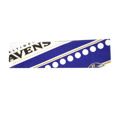 Baltimore Ravens Satin Stretch Headband Womens Ladies NFL Team Apparel ...