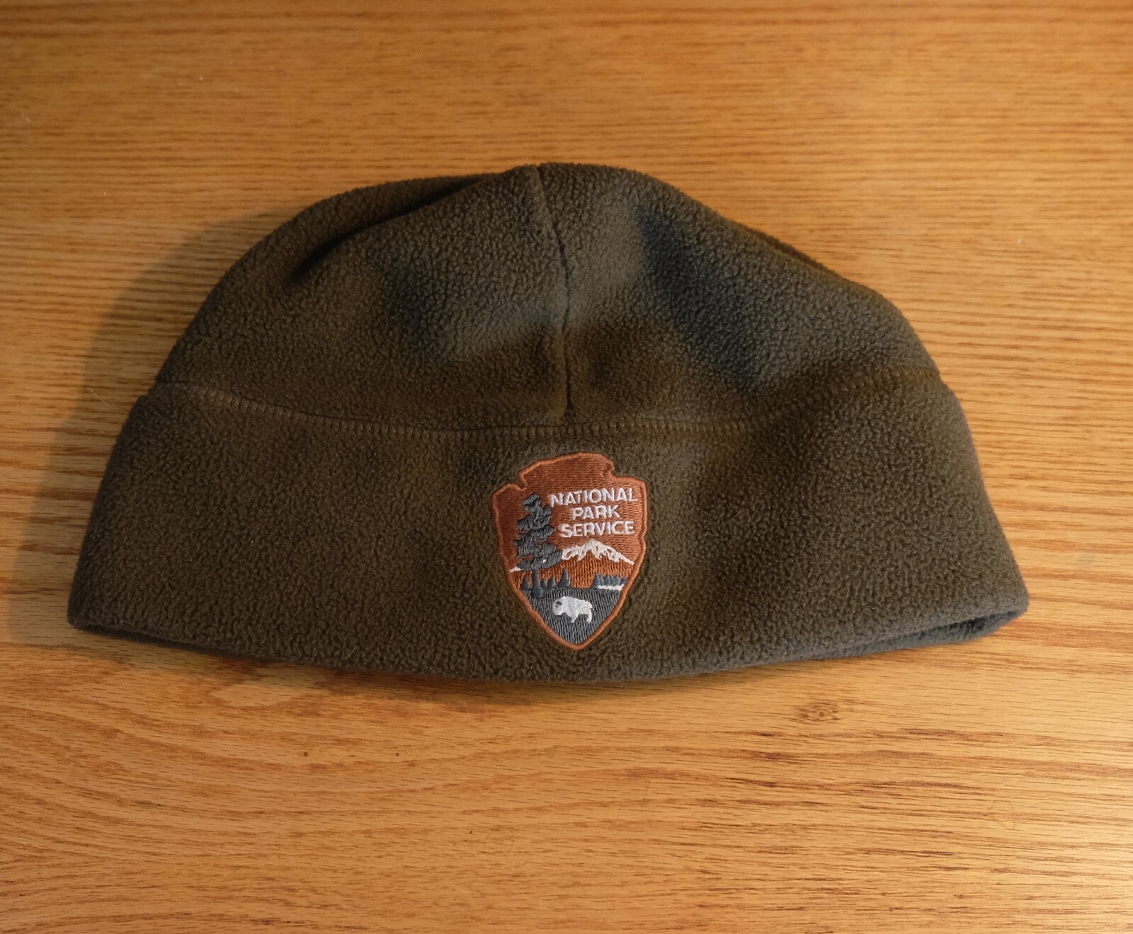 Vintage National Park Service Fleece Hat (Beanie) Wat… - Gem
