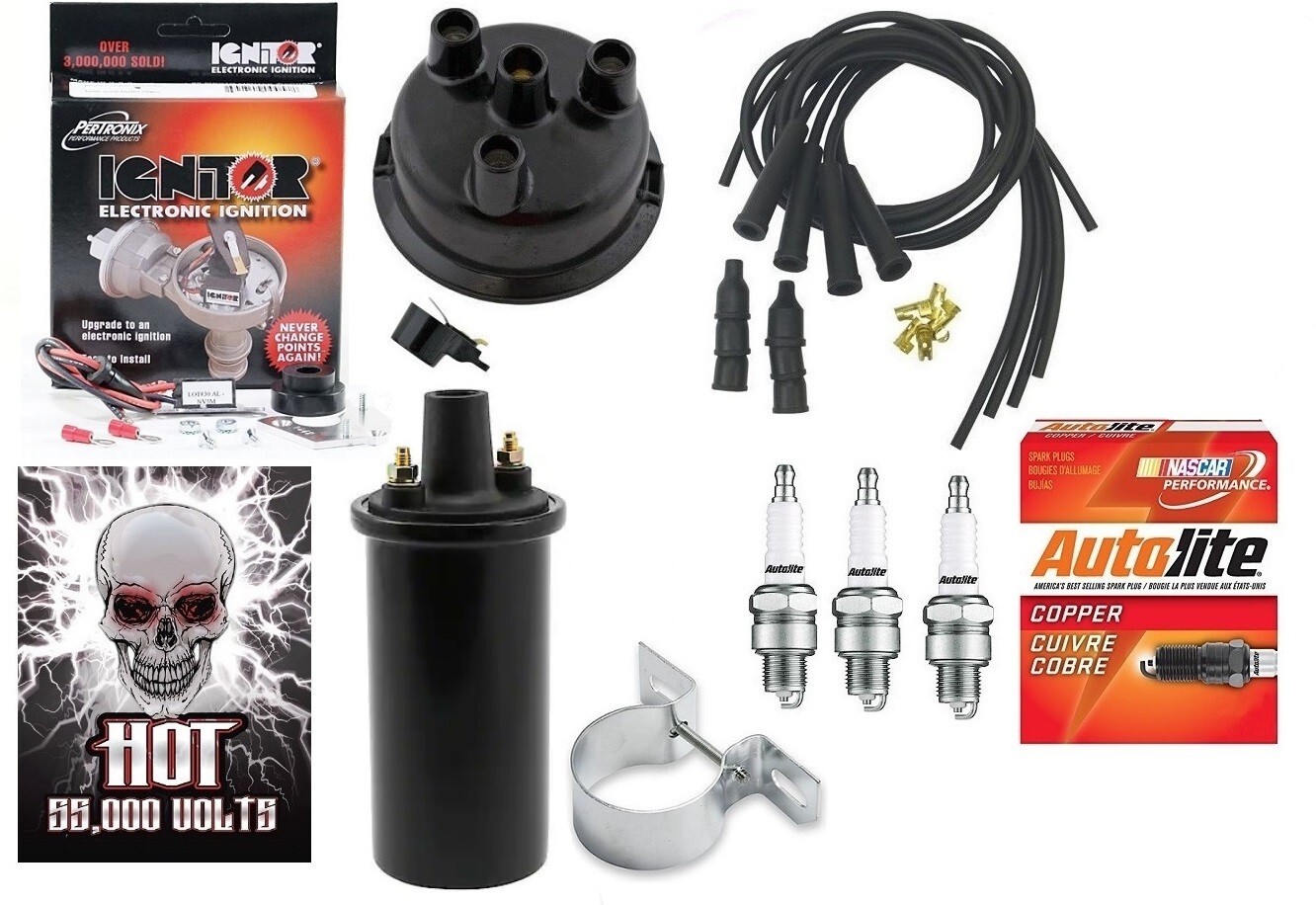 Electronic Ignition Kit & Hot Coil for John Deere 1020 1520 Tractor | eBay