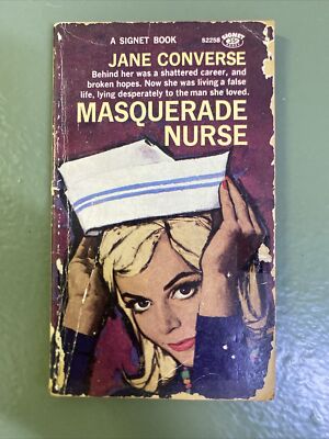 RARE Masquerade Nurse (Book, 1963) PB Jane Converse 1st Signet Print | eBay