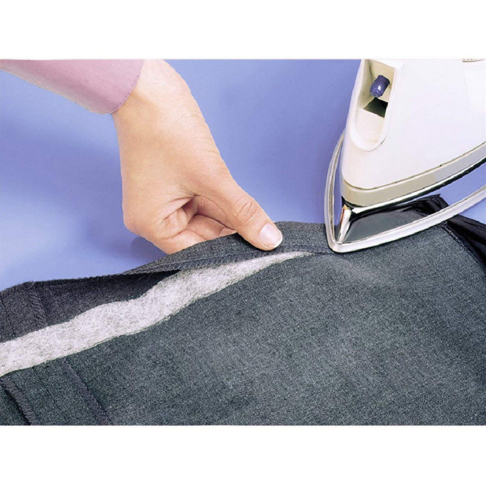 70M Iron-on Hemming Strip Hem Tape in White No Sewing Required Fusing ...