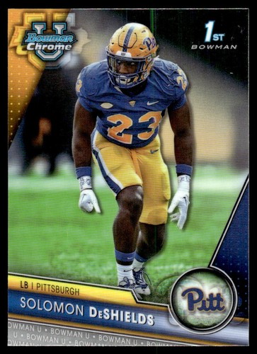 2023 Bowman Chrome University Solomon DeShields Pittsburg #181 | eBay