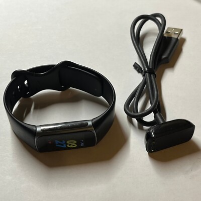 Fitbit Charge 5 Fitness GPS Activity Tracker w/ Heart Rate Monitor ...