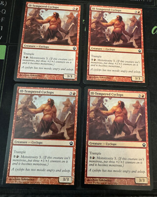 Ill-Tempered Cyclops X4 Theros Magic the Gathering MTG | eBay