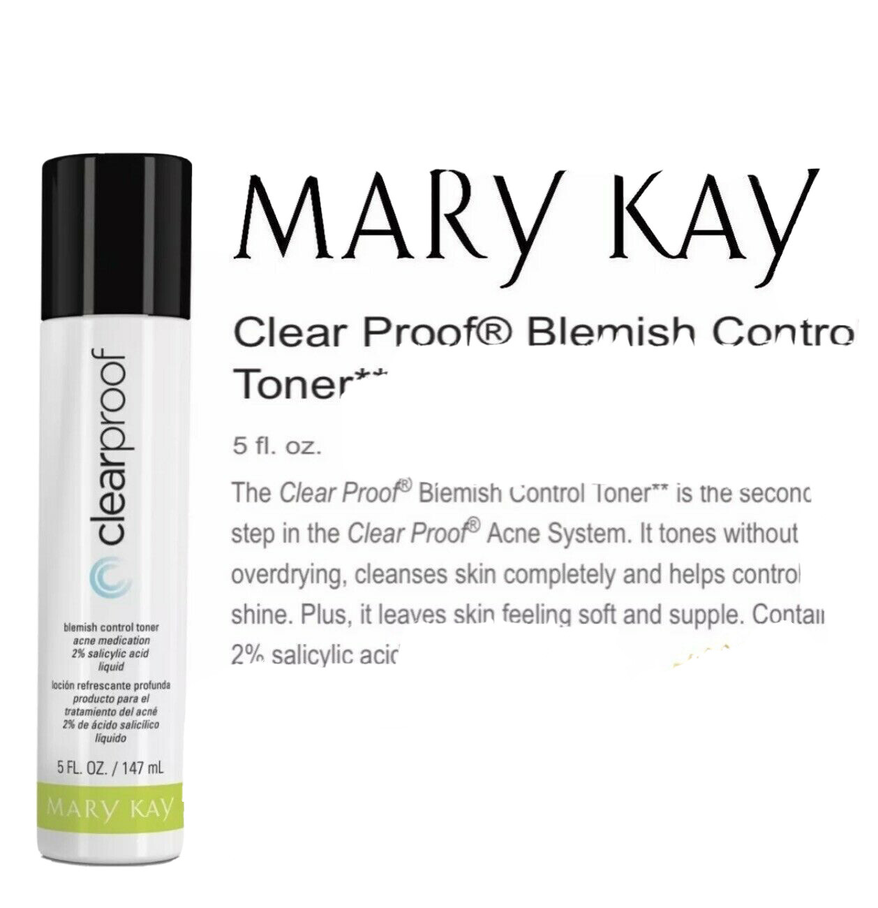 Mary Kay Clear Proof® Blemish Control Toner** | eBay