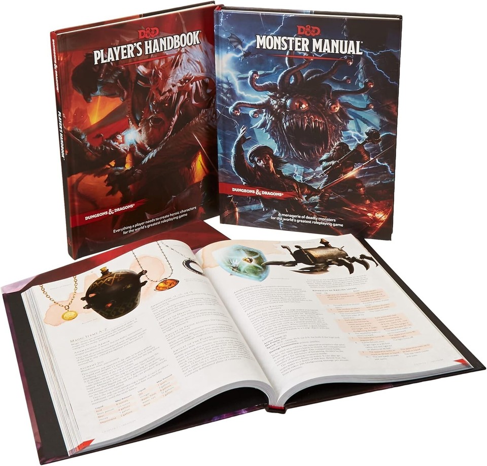 2014 D&D Core Rulebooks (Dungeons & Dragons Gift Set) (New ...