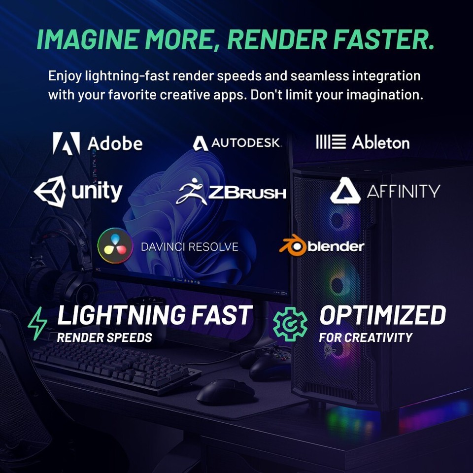 Skytech Shadow Gaming PC Desktop, AMD Ryzen 5 5600X, NVIDIA RTX 4060 ...