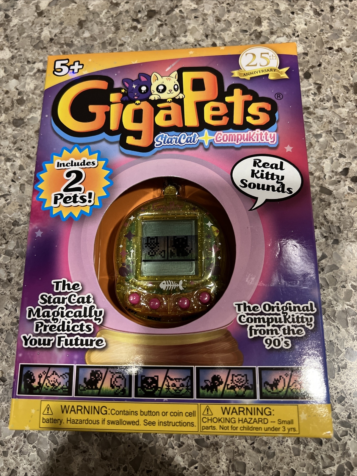 New Giga Pets 25th Anniversary StarCat & CompuKitty 2-in-1 Kitty Cat ...