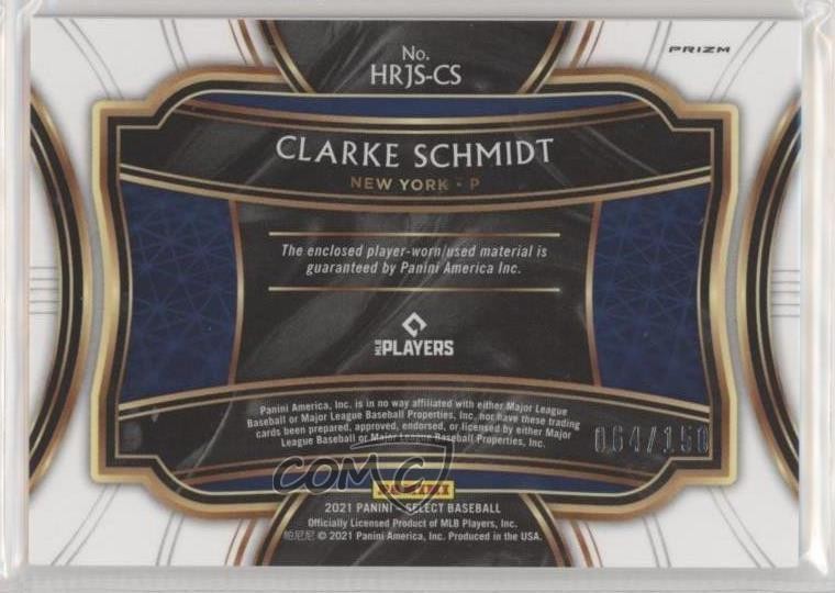 2021 Select Horizontal Rookie Jumbo Swatches Holo Prizm /150 Clarke ...
