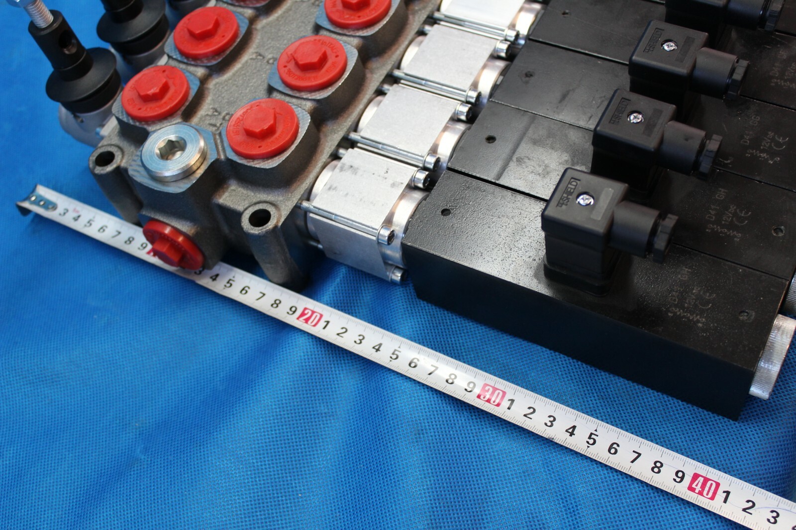 Hydraulikventil 5 Fach GALTECH Q95 120 l/min 12v + Hebel | eBay.de