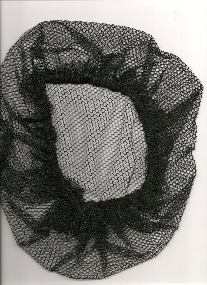 Magic SLEEPING HAIR NET CAP Heavy Duty Black multi purpose interlocking ...