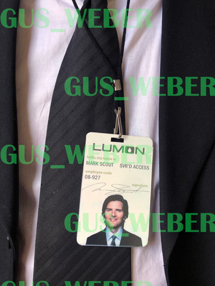 Severance prop lot ID´s security card Mark Helly Dylan Irving LUMON | eBay