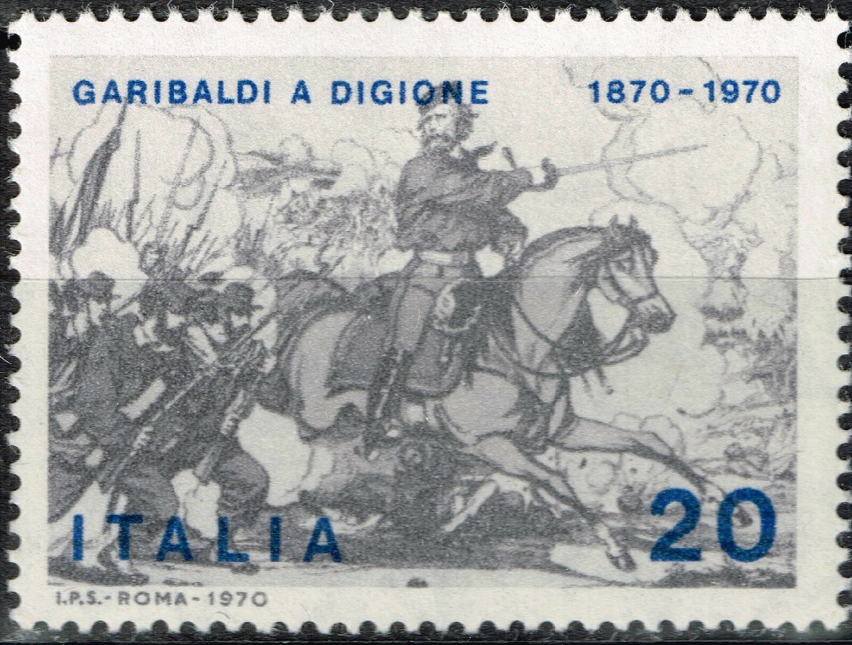 Garibaldi Invasion Of Sicily Old Illustration Of Luino Battle, First