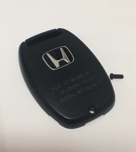 Original HONDA MLBHLIK-1T keyless entry remote back cover and screw ...