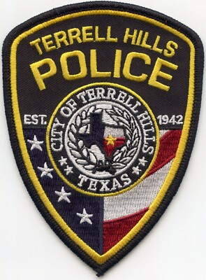 TERRELL HILLS TEXAS POLICE PATCH | eBay