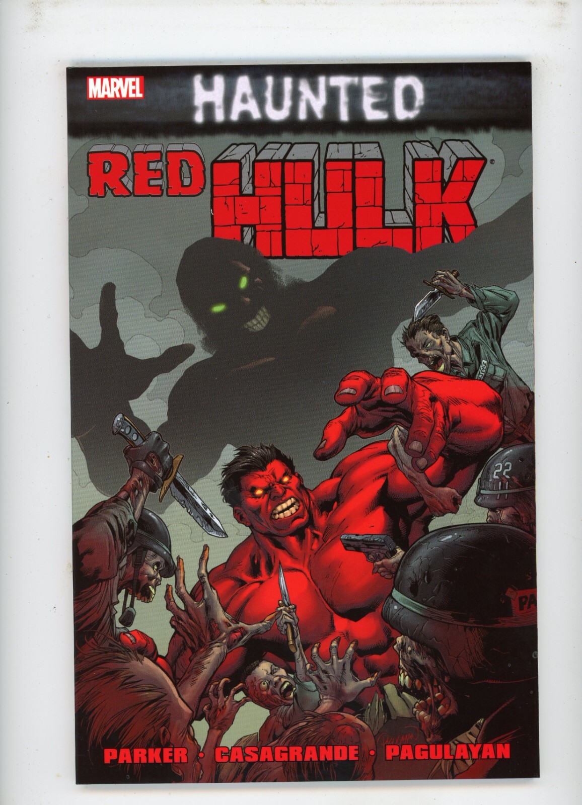 RED HULK HAUNTED NM 9.6 SOFTCOVER TERRIFYING COVER COMPELLING READ ...