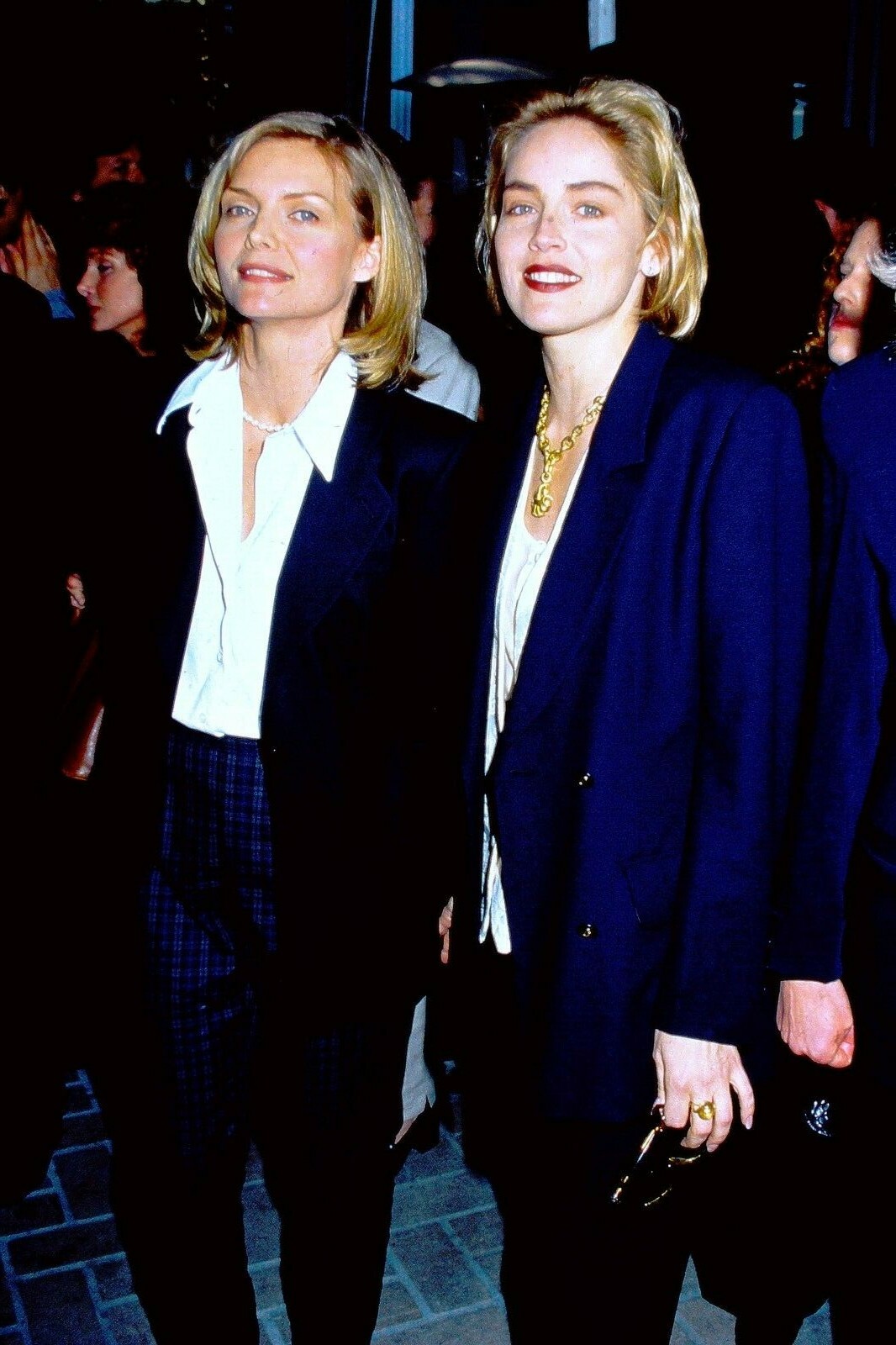 MICHELLE PFEIFFER & SHARON STONE 35mm SLIDE | eBay