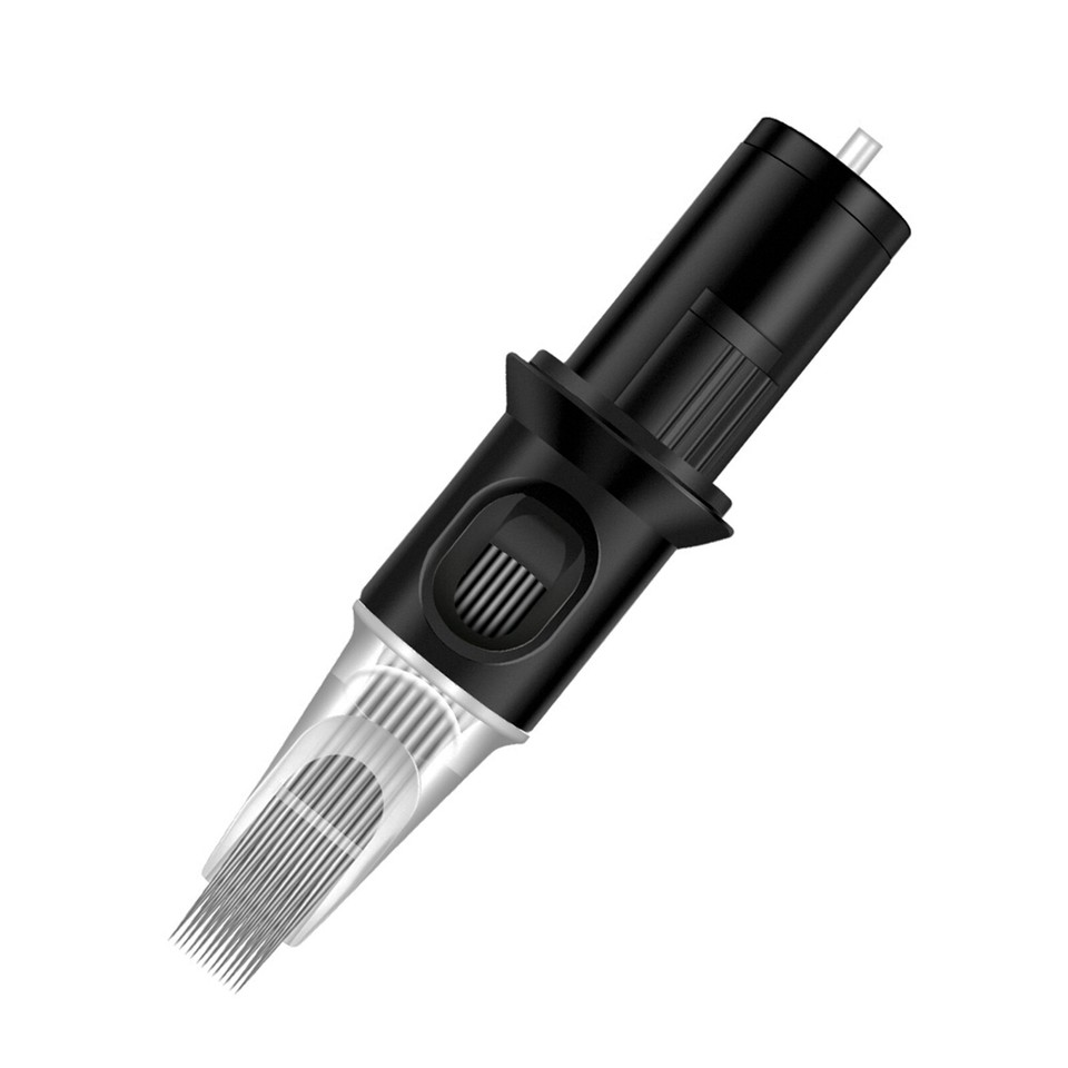 20x 9M2 Cartridge Double Stack Weaved Magnum Tattoo Needle PRO Saftey ...