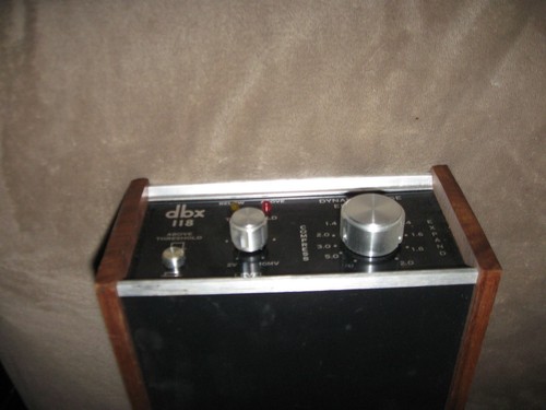 DBX 118 Dynamic Range Enhancer Working | eBay