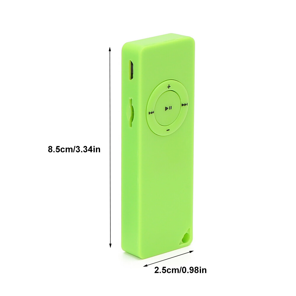 UK MP3 Player Ultra Thin Listen Music Mini Portable Gift USB ...
