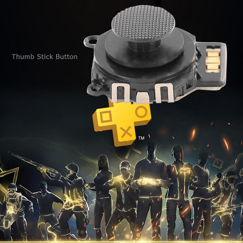 3D Analog Joysticks Replacement Thumb Stick Button for PSP (PS2000 ...