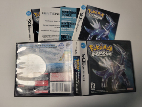 pokemon diamond version nintendo DS (with manual and leaflets) | eBay