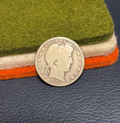 (#100955). Barber Half Dollar: 1898 O Good | eBay