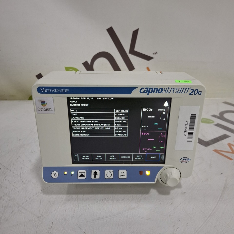 Oridion Capnostream 20P Capnography Monitor | eBay