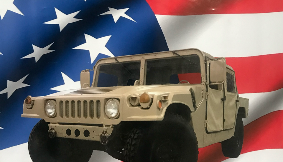 Ground Force Hummer, Humvee Hood Bumper 3 Piece Set | eBay