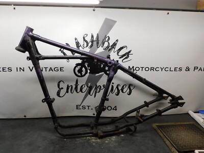 Looking for information on this Vintage triumph frame | Triumph Rat ...