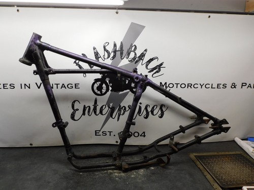 Looking for information on this Vintage triumph frame | Triumph Rat ...