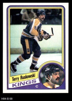 1984 Topps #68 Terry Ruskowski Kings-Hockey SHORT-PRINT 8 - NM/MT | eBay