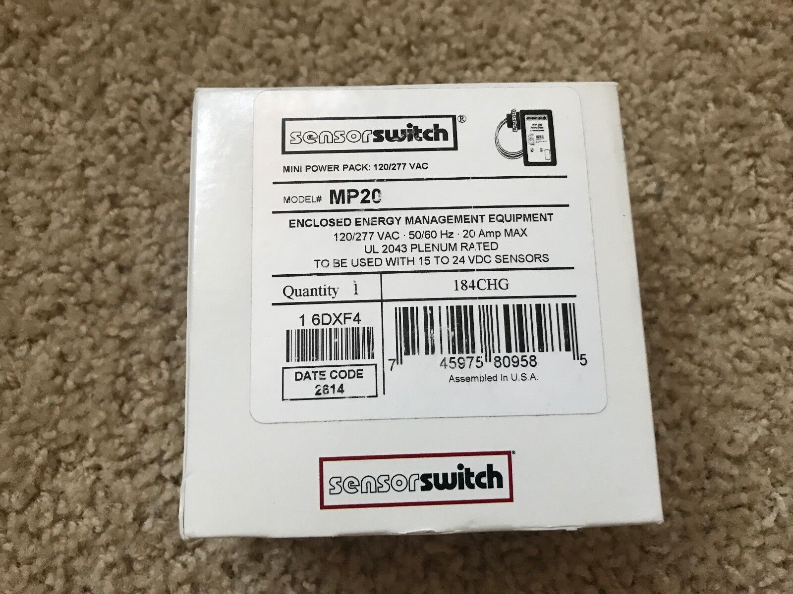Sensor Switch MP20 Mini Power Pack | eBay
