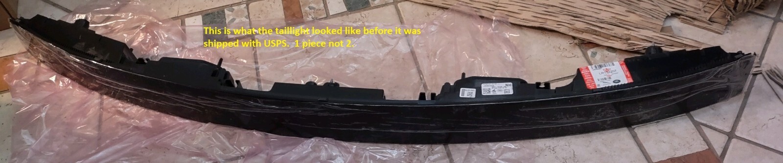 Range Rover OEM L460 2022*+ LED Tailgate Rear Lamp & Lettering Tandem ...