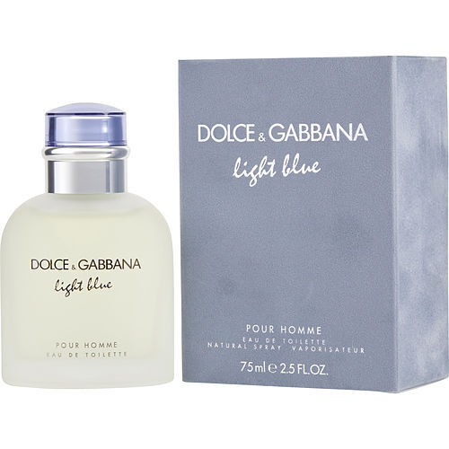 Dolce & Gabbana Light Blue Pour Hommes Eau De Toilette Spray, 2,5 Fl Oz ...