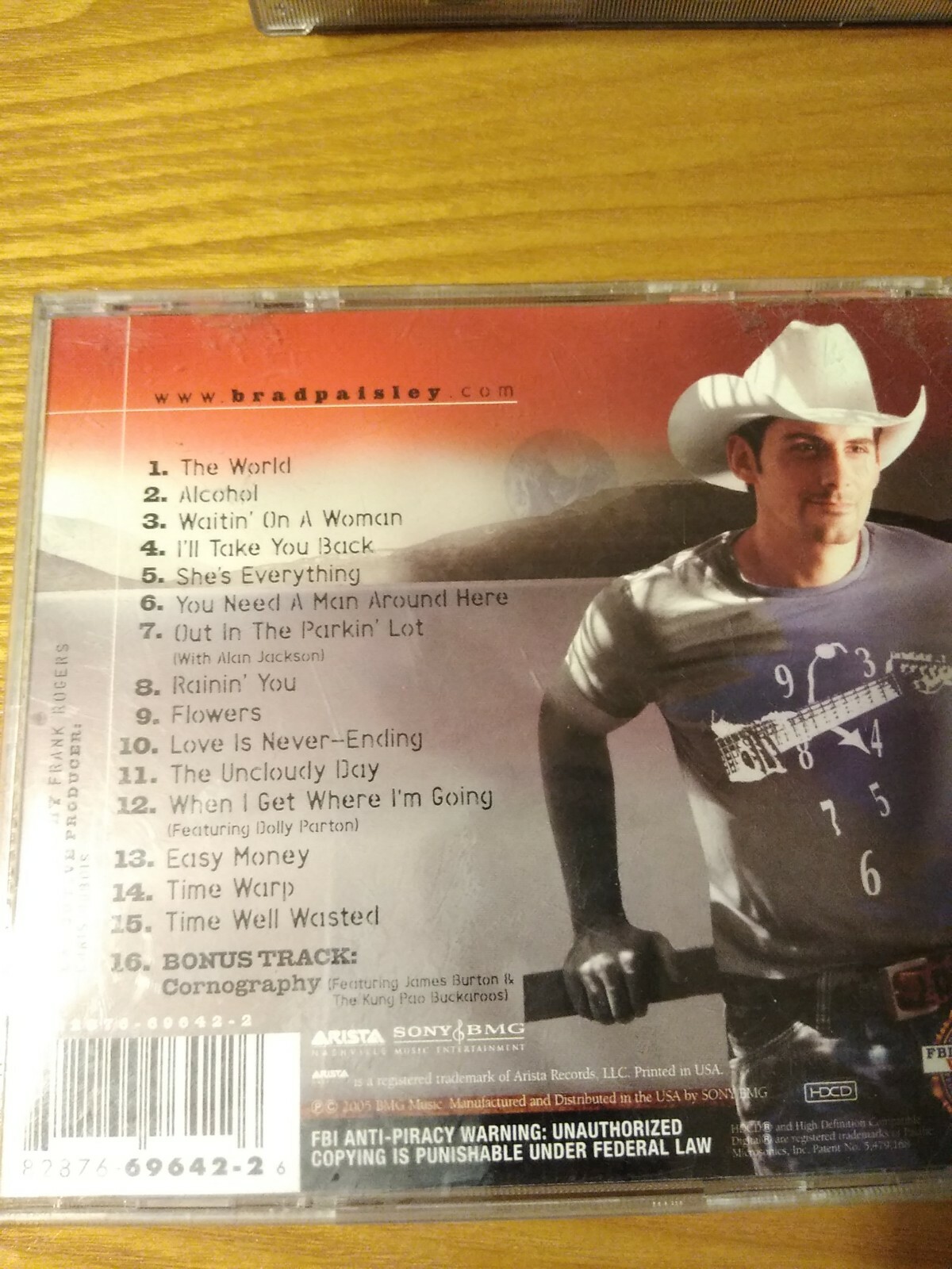 Time Well Wasted by Brad Paisley (CD, Aug-2005, Arista) 828766964226| eBay