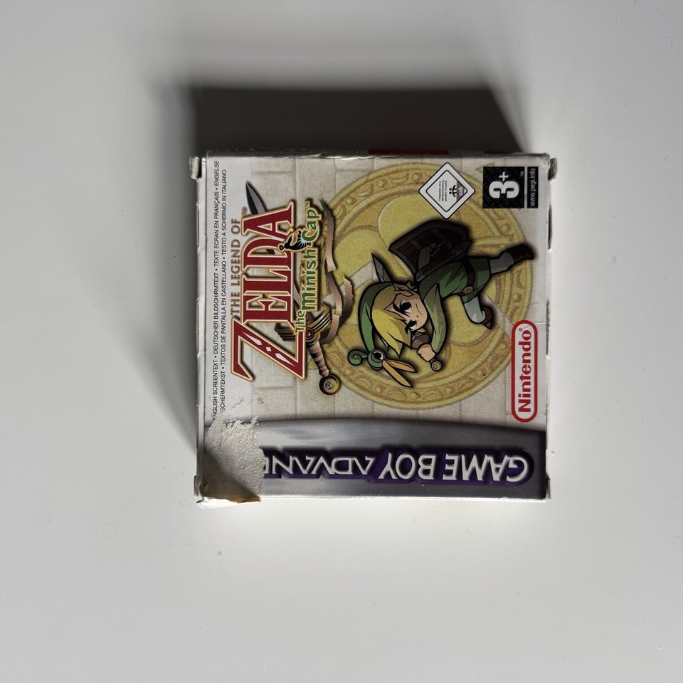 The Legend of Zelda The Minish Cap Complete in Box with Manual ...