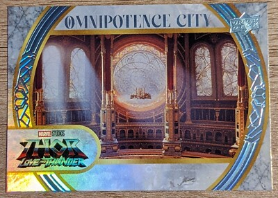 2023 Upper Deck Thor Love And Thunder Omnipotence City OC-3 Foil Chase ...