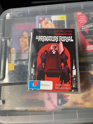 THE PREMATURE BURIAL brand new sealed dvd region 4 rare oop t424 | eBay