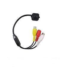 TELECAMERA BOTTONE MICRO SPIA A COLORI AV MICROFONO MICROFONO ...