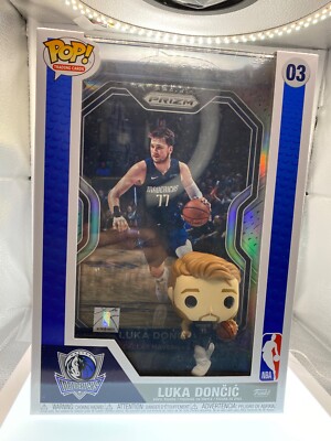 New In Box Panini Exclusive Funko Pop Luka Doncic Gold Prizm #03 ...