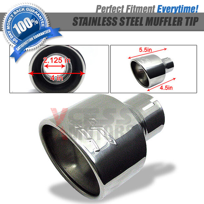 Fits Chevy C10 C20 C1500 Pickup Truck Stainless Steel Exhaust Muffler ...