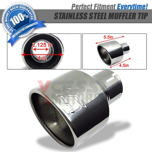 Fits Chevy C10 C20 C1500 Pickup Truck Stainless Steel Exhaust Muffler ...