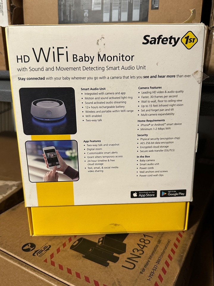 NEW Safety 1st - HD WiFi Baby Moniter - JM0221 884392616656| eBay
