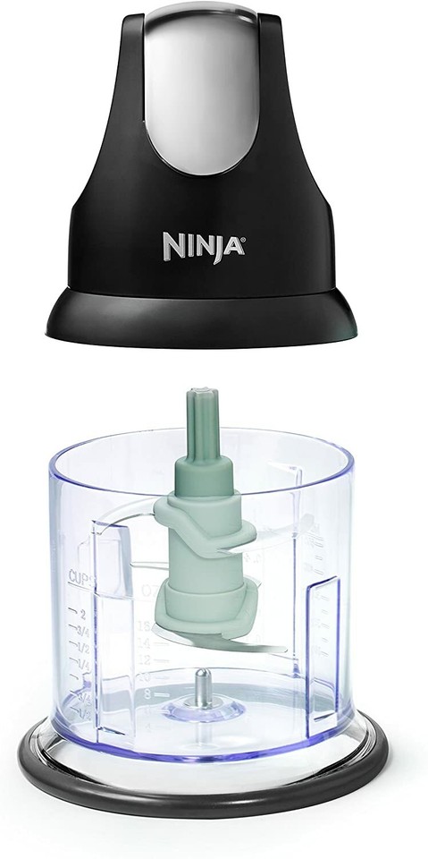 Ninja Food Chopper Express Chop with 200-Watt, 16-Ounce Bowl for ...