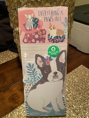 Frenchie French Bulldog/Boston Terrier notepad | eBay