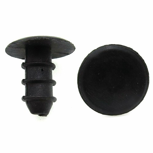 50 Fits 6mm Hole Bumper Fender Door Clip Push Pin Nylon Fastener For ...