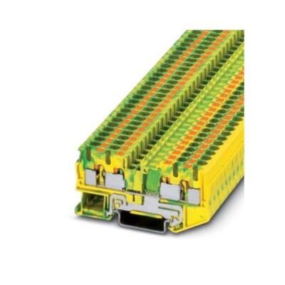 Phoenix Contact Schutzleiterreihenklemme PT 4-QUATTRO-PE grün/gelb ...
