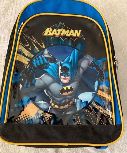 Genuine DC Comics Vintage BATMAN Backpack Bag | eBay Australia
