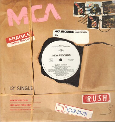Wells – Out Of Control - MCA Records ‎– MCA8P 2946 - USA 1994 | eBay